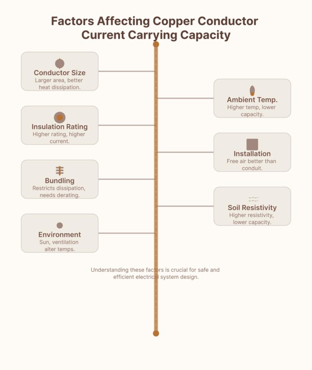 Understanding the Current Carrying Capacity of Copper Conductors - MFG Shop
