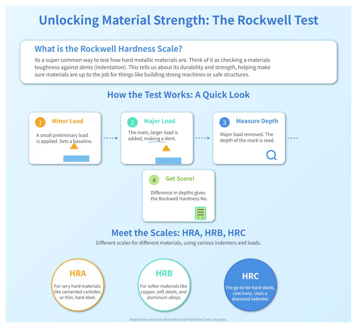 Understanding the Rockwell Hardness Scale: A Technical Deep Dive - MFG Shop