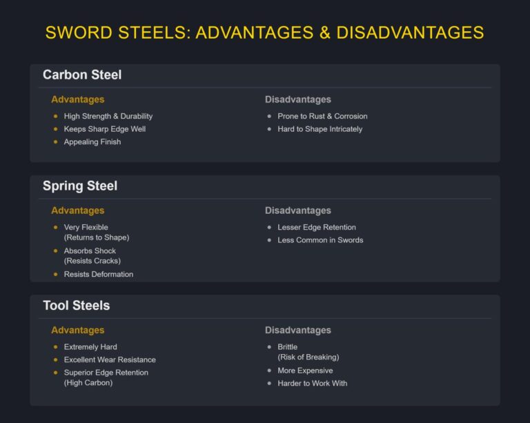 What is the Best Metal for Sword Making? A Comprehensive Guide - MFG Shop