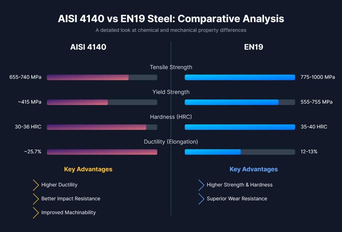 4140 vs EN19 Steel: What’s the Difference? - MFG Shop