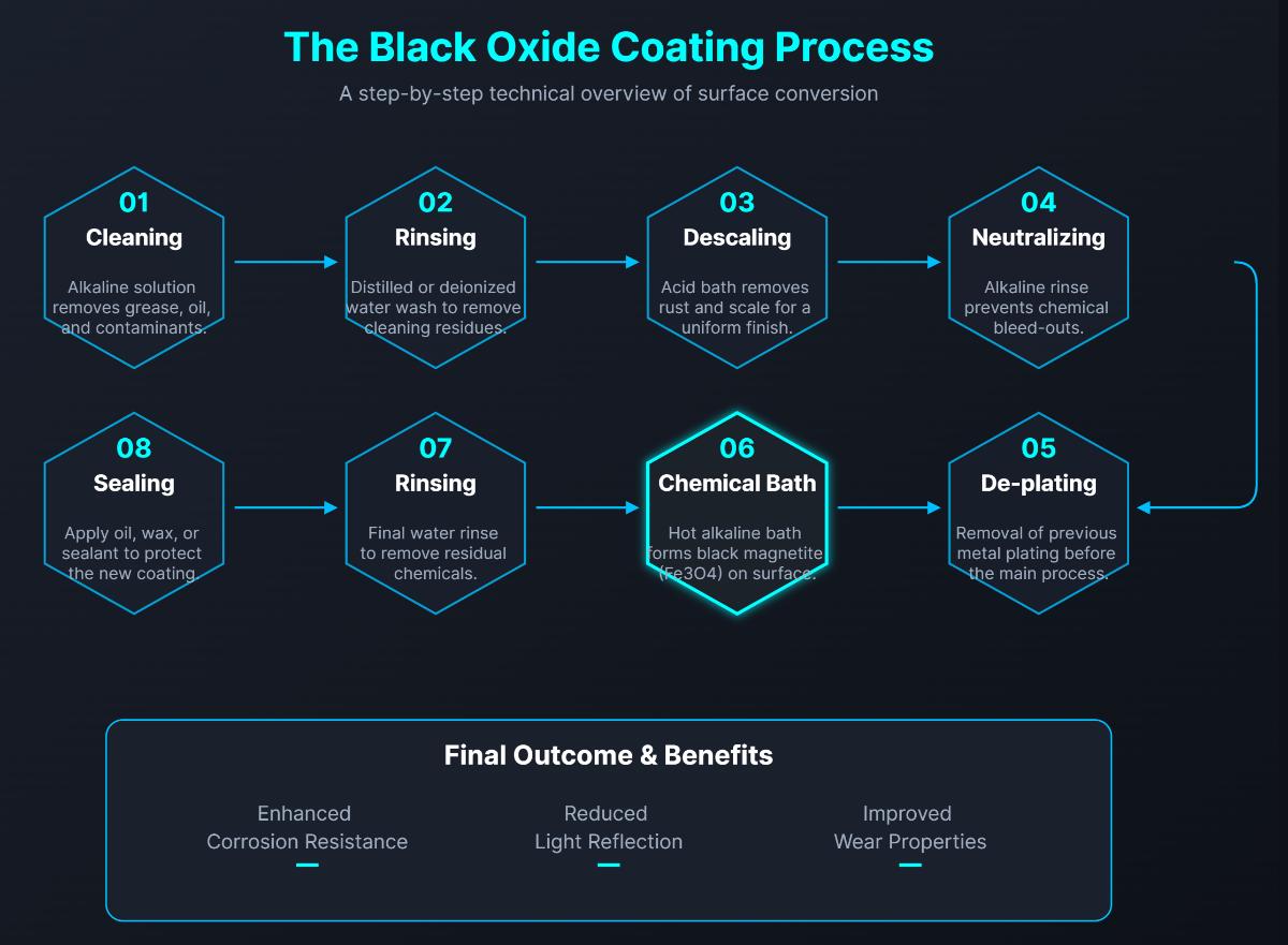 A Complete Guide to Black Oxide Coating - MFG Shop