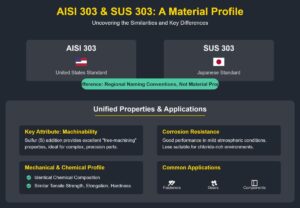 AISI 303 vs SUS 303 Stainless Steel: What's the Difference? - MFG Shop