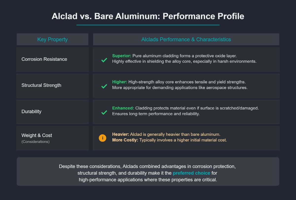 Alclad vs Bare Aluminum: Comprehensive Material Comparison - MFG Shop
