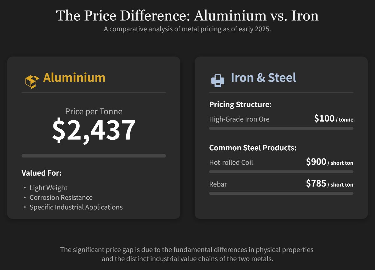 Aluminium vs Iron: Comprehensive Comparison Guide - MFG Shop