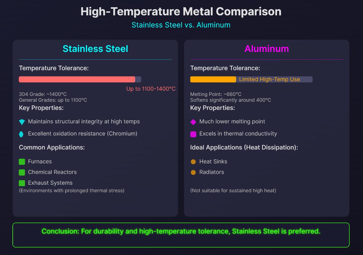 Aluminum vs Stainless Steel: Comprehensive Material Comparison - MFG Shop