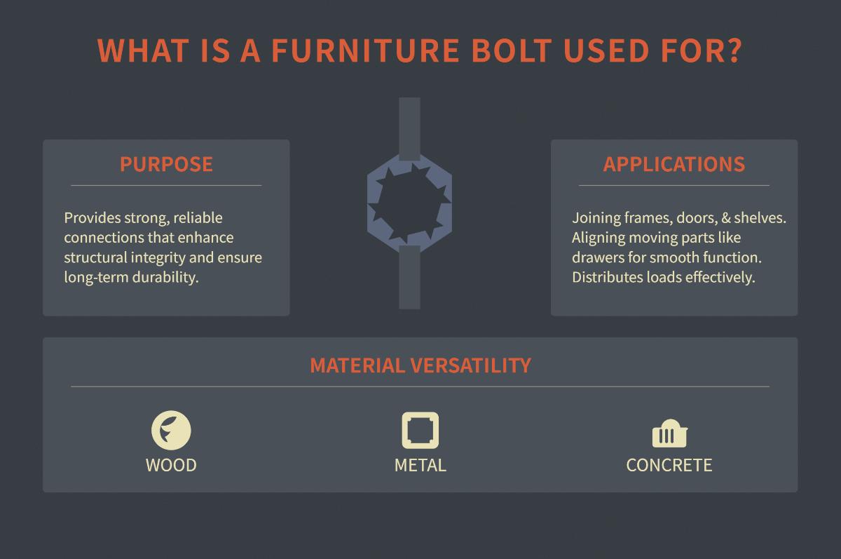 Beginner's Guide to Furniture Bolts: Types and Uses - MFG Shop