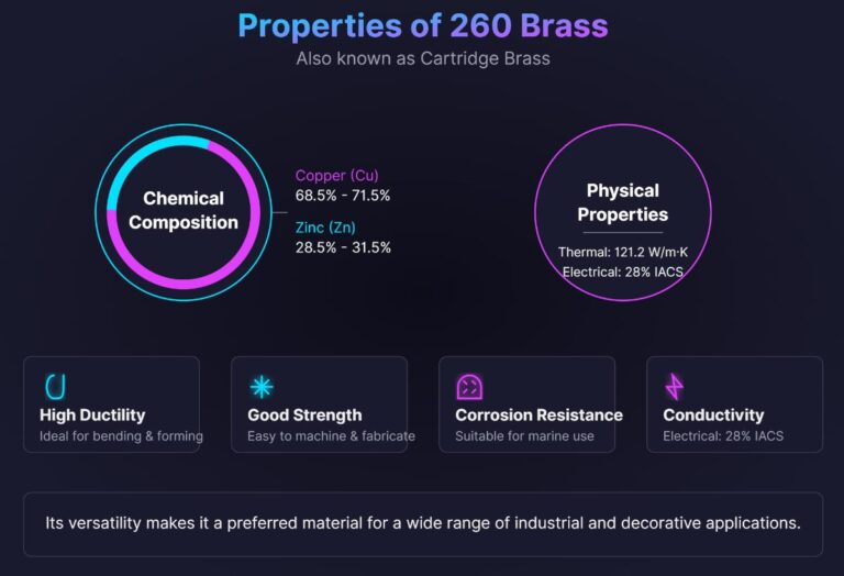 Comprehensive Guide to 260 Brass: Properties, Uses, and Comparisons ...