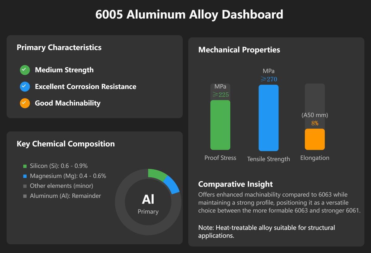 Comprehensive Guide to 6005 Aluminum Alloy: Composition, Properties ...