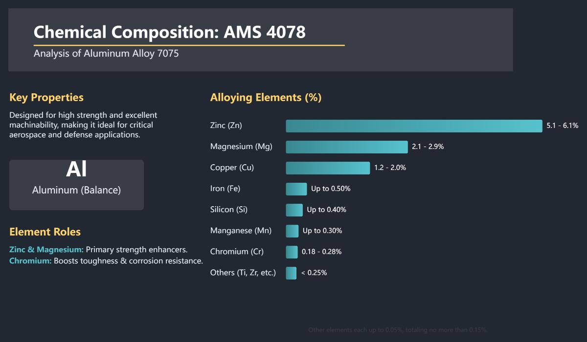 Comprehensive Guide to AMS 4078 and 7075 Aluminum Alloy - MFG Shop