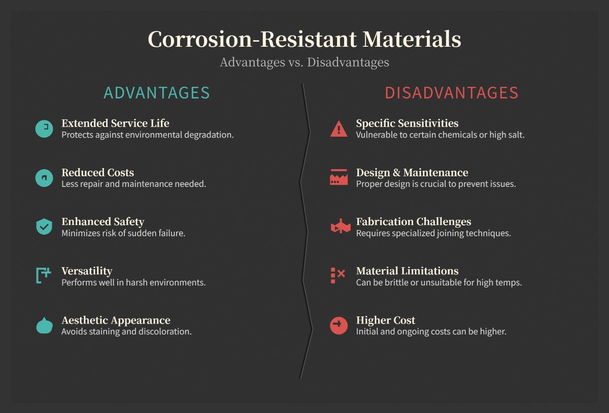 Comprehensive Guide to Corrosion-Resistant Materials - MFG Shop