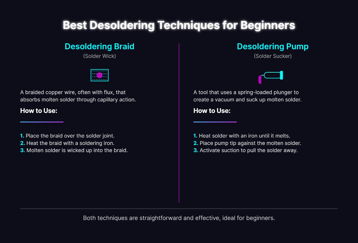 Comprehensive Guide to Desoldering Techniques and Tools - MFG Shop