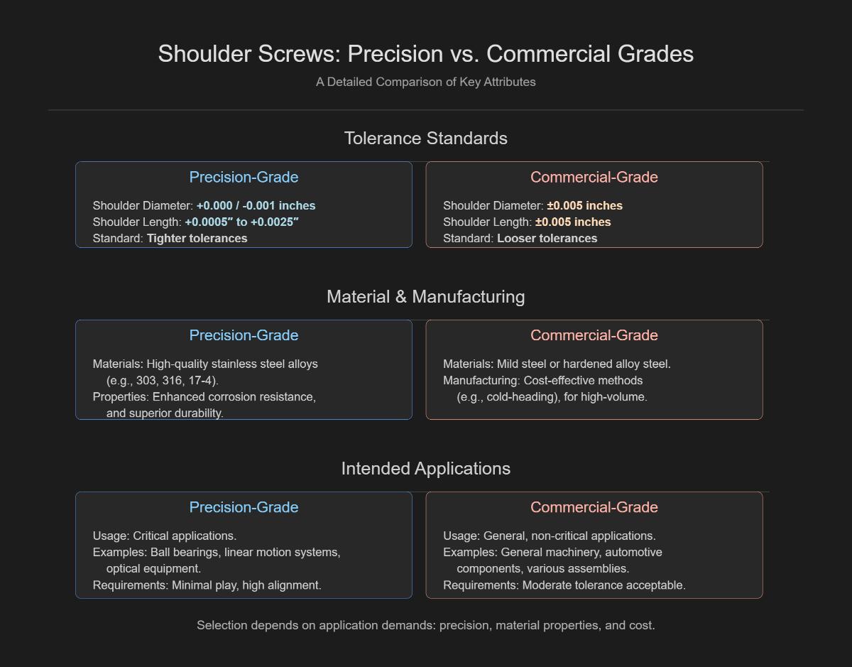 Comprehensive Guide to Shoulder Screws: Types, Uses, and Specifications ...