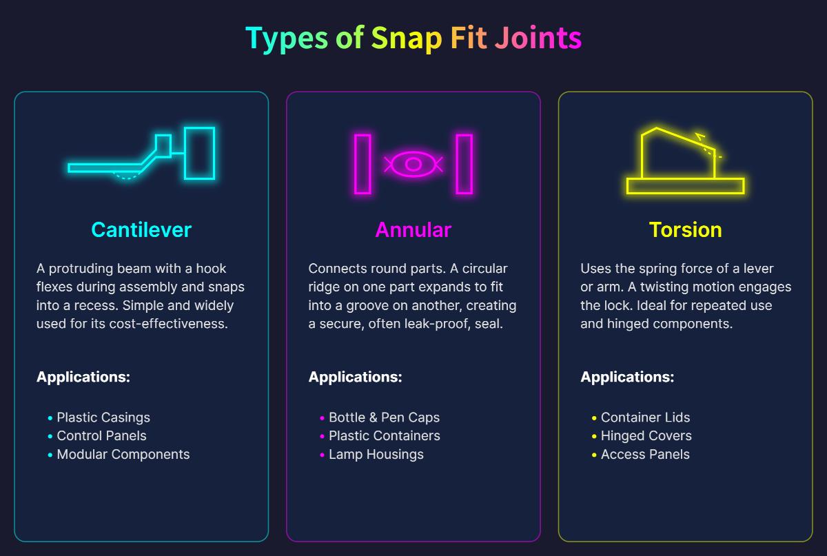 Comprehensive Guide to Snap Fit Joints - MFG Shop