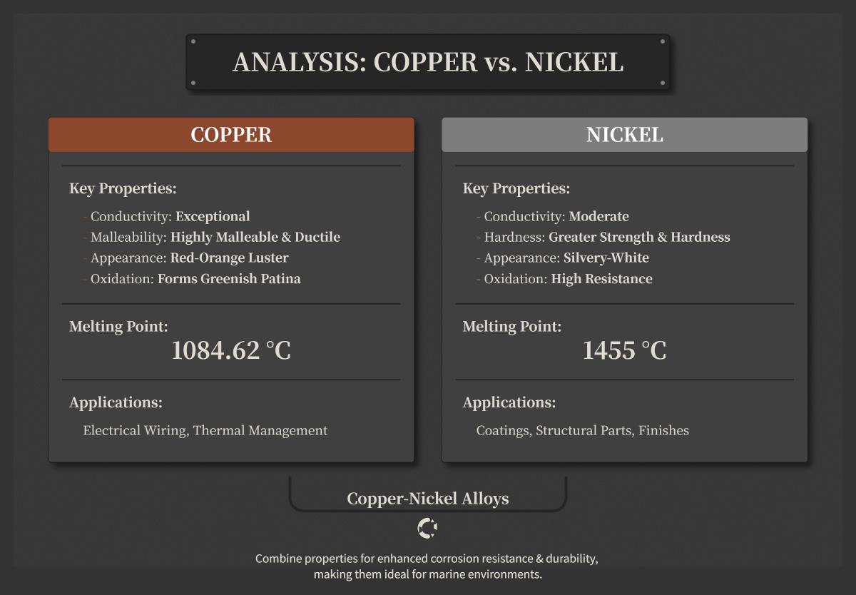 Copper vs Nickel: Understanding the Differences and Applications - MFG Shop