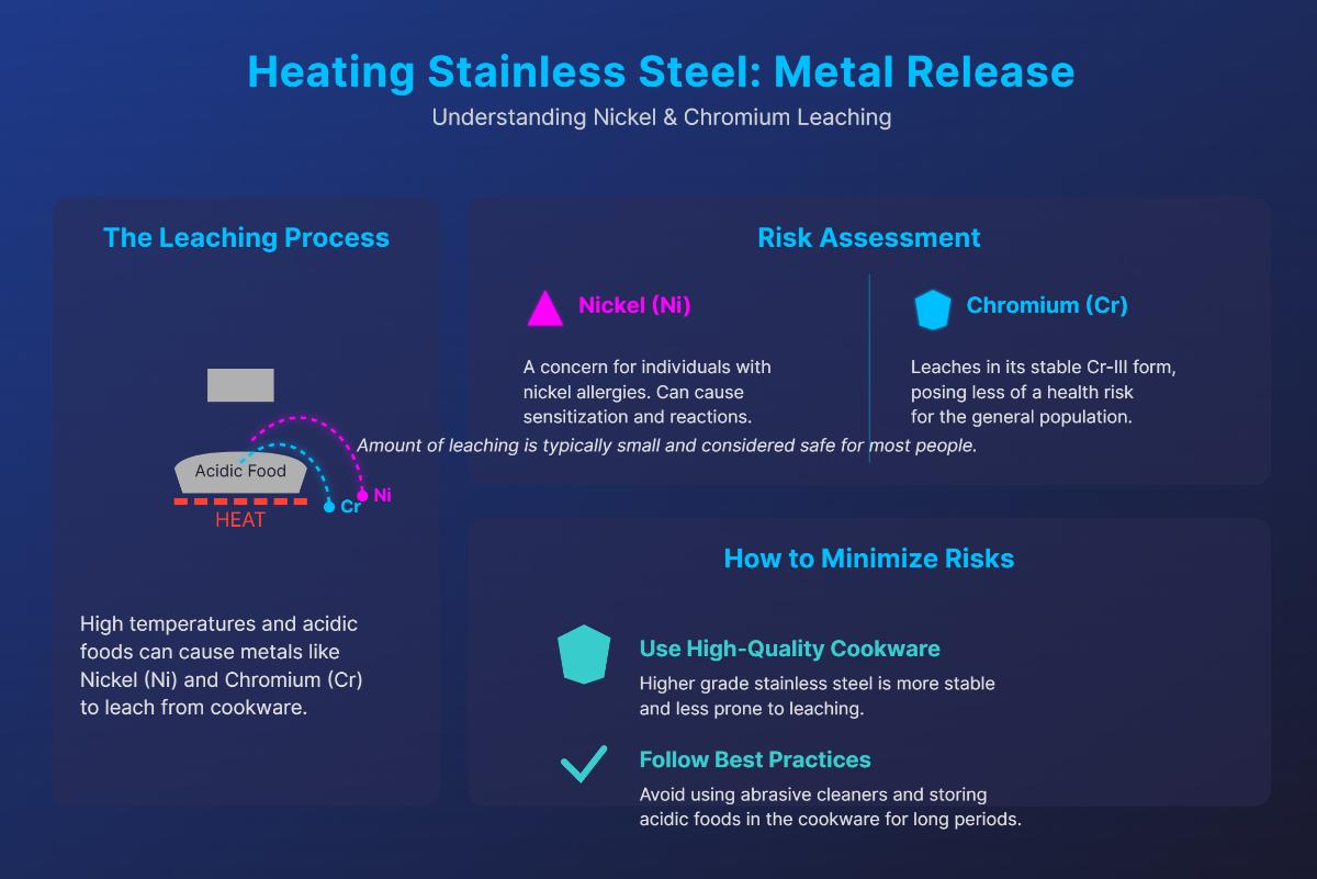 Does Stainless Steel Release Toxins When Heated? - MFG Shop