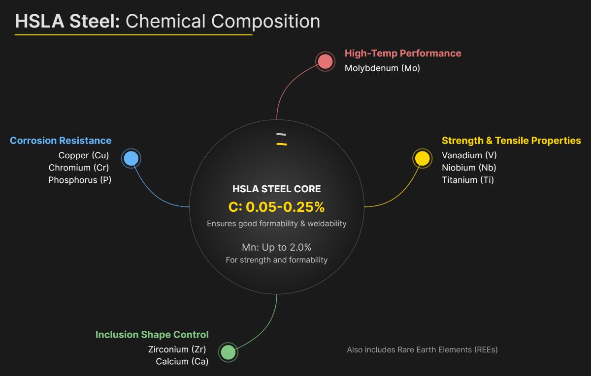 High-Strength Low-Alloy Steel: Composition, Properties, and Uses - MFG Shop