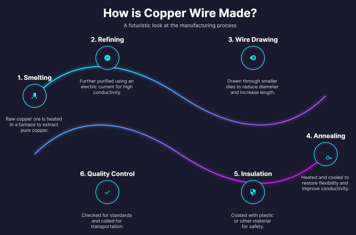 How Copper Wire is Made: A Step-by-Step Beginner's Guide - MFG Shop
