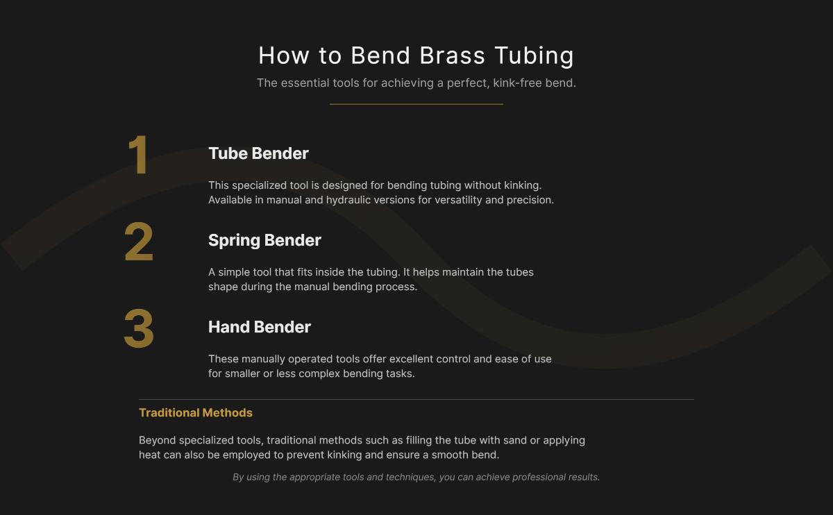 How to Bend Brass Tubing: A Step-by-Step Guide - MFG Shop