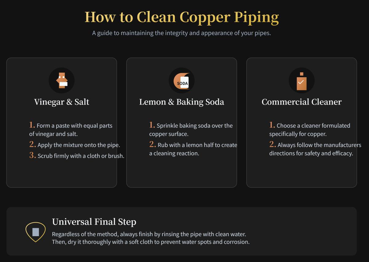 How to Clean Copper Piping: A Step-by-Step Guide - MFG Shop