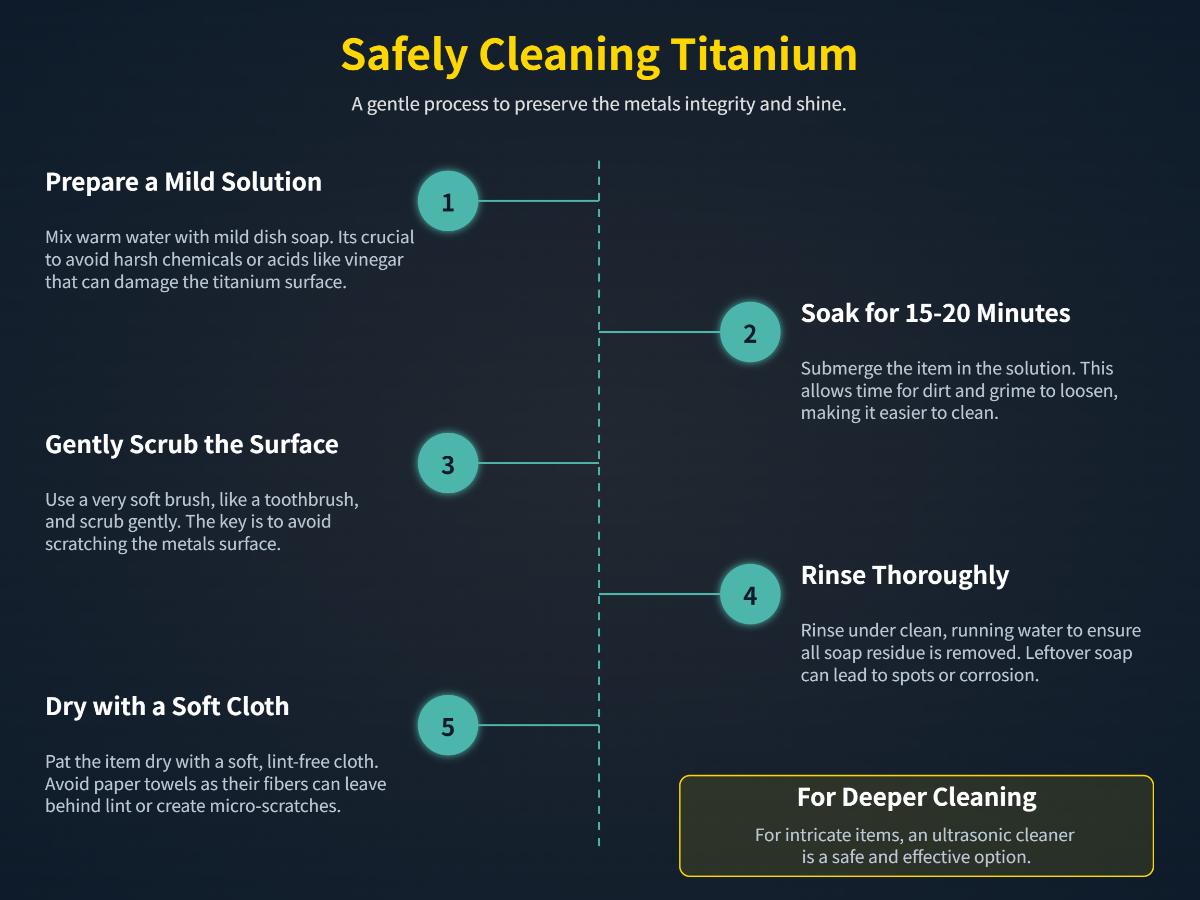 How to Clean Titanium: A Complete Step-by-Step Guide - MFG Shop
