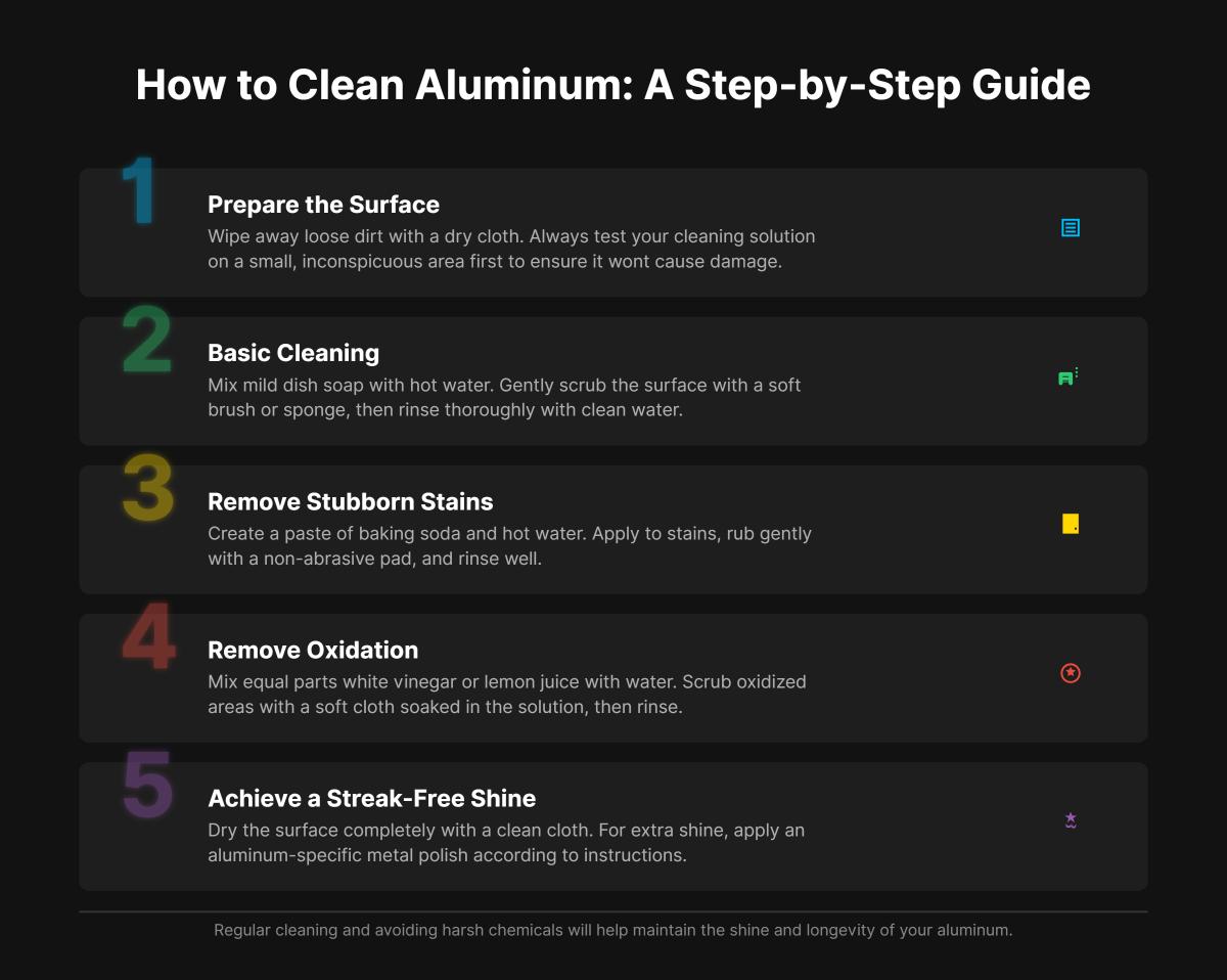 How to Clean and Shine Aluminum: A Step-by-Step Guide - MFG Shop