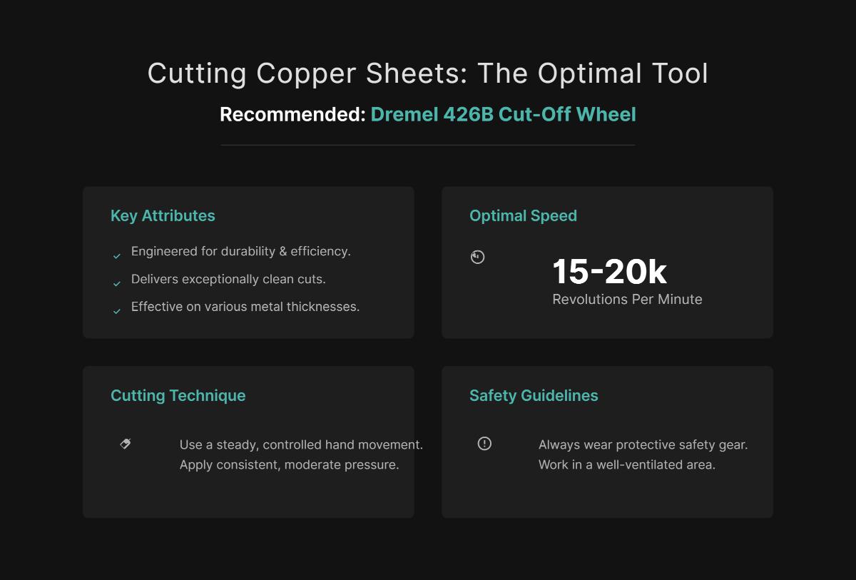 How to Cut Copper Sheet with a Dremel Tool: Step-by-Step Guide - MFG Shop