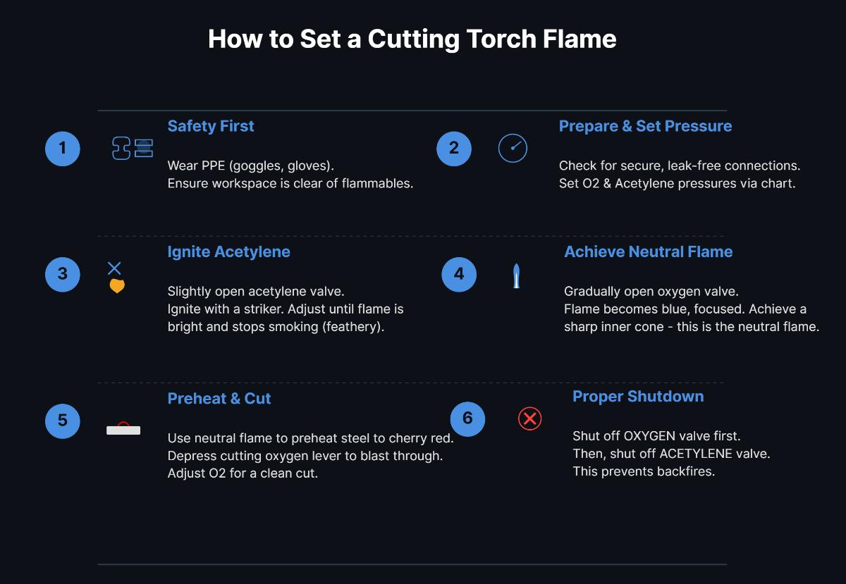 How to Cut Steel with a Torch: A Guide - MFG Shop