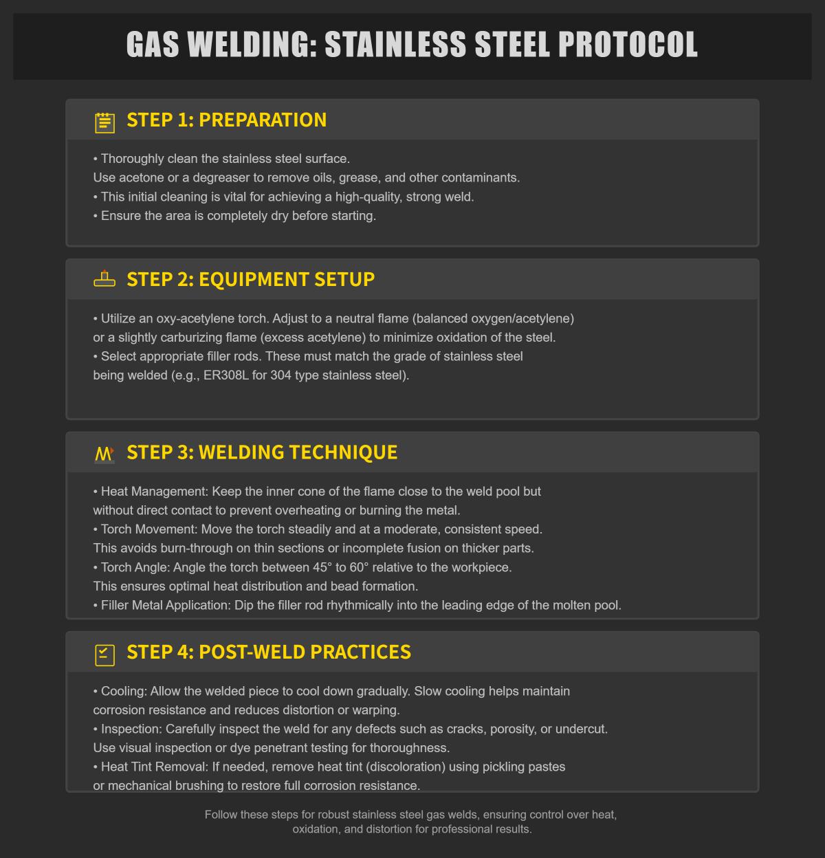 How to Gas Weld Stainless Steel: A Step-by-Step Guide - MFG Shop