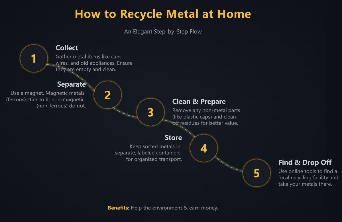 How to Recycle Metal at Home: A Step-by-Step Guide - MFG Shop