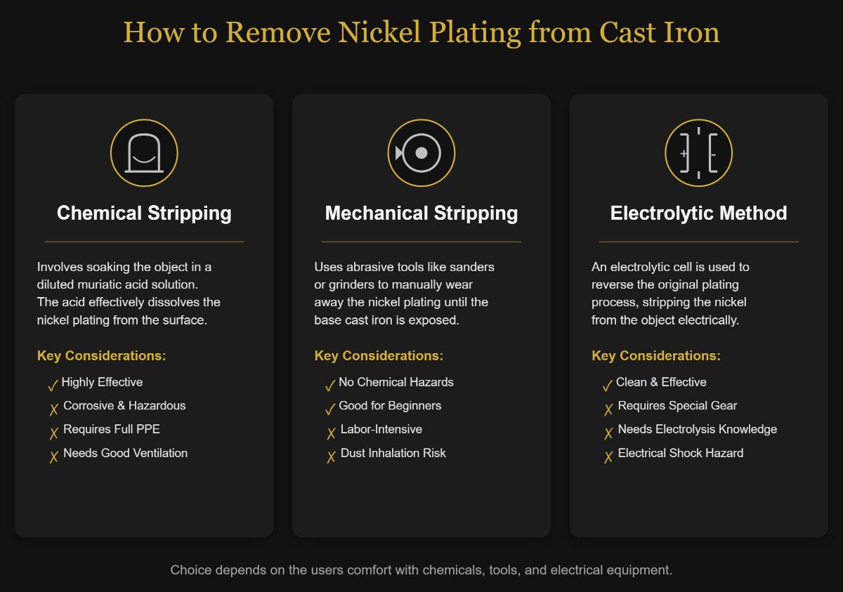 How to Remove Nickel Plating from Cast Iron: A Step-by-Step Guide - MFG ...