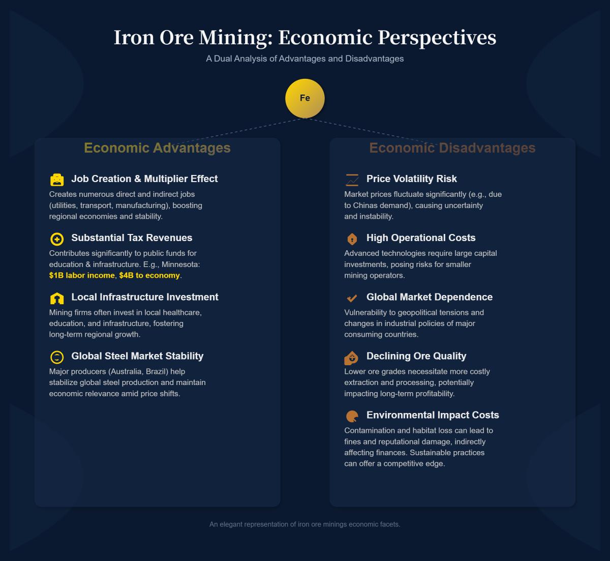 Iron Ore: Advantages and Disadvantages - MFG Shop