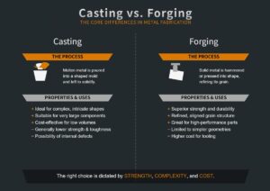Metal Casting vs. Metal Forging: Key Comparisons and Considerations ...