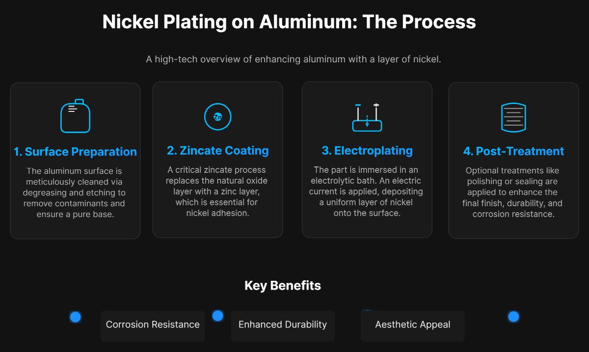 Nickel Plating on Aluminium: A Comprehensive Step-by-Step Guide - MFG Shop