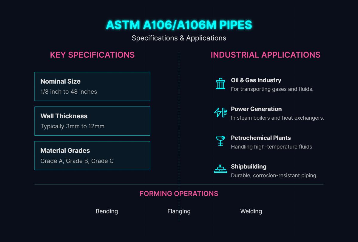 Overview of ASTM A106/A106M Pipe Standards - MFG Shop
