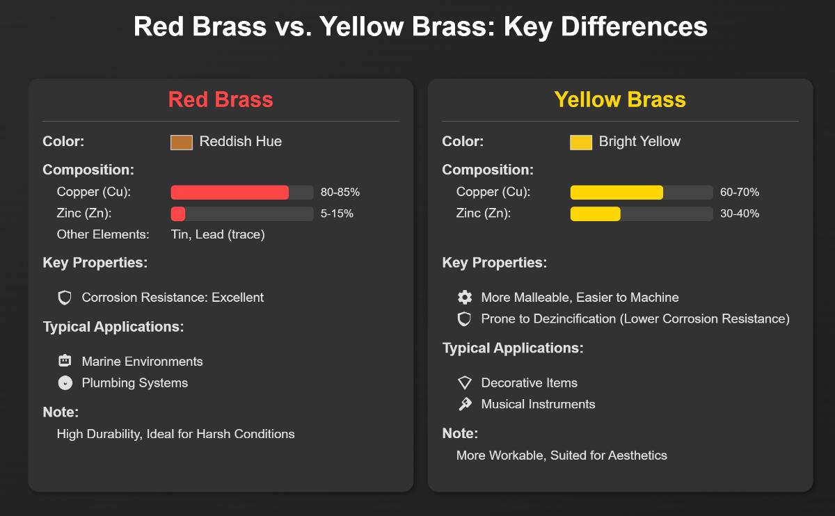 Red Brass: Properties, Uses, and Comparison Guide - MFG Shop