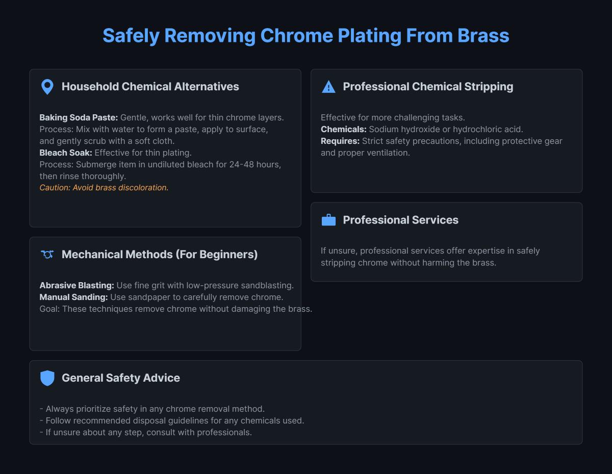 Removing Chrome Plating from Brass: A Step-by-Step Guide - MFG Shop