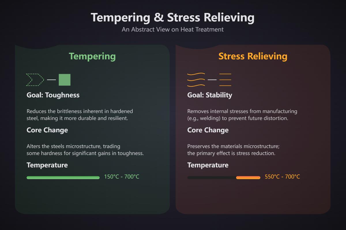 Tempering vs. Stress Relieving: What's the Difference? - MFG Shop