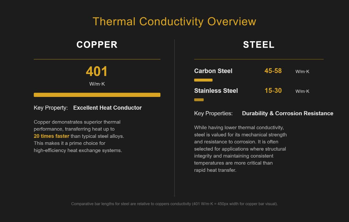 Thermal Conductivity of Copper and Steel: A Comprehensive Comparison ...