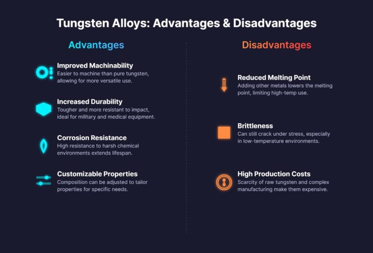 Tungsten Alloys: Properties, Applications, and Comparisons - MFG Shop