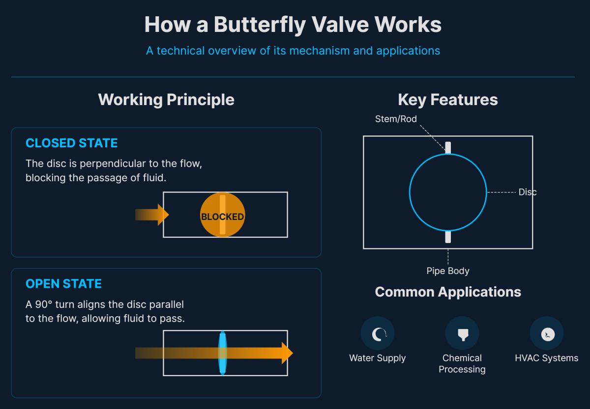Understanding Butterfly Valves: A Beginner's Guide - MFG Shop