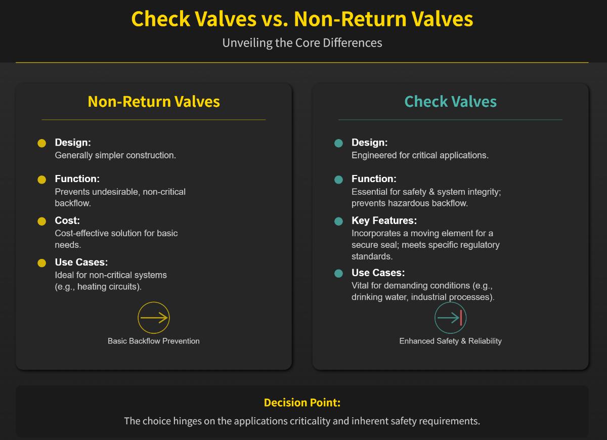 Understanding Non-Return Valves: Functionality, Types, and Benefits ...