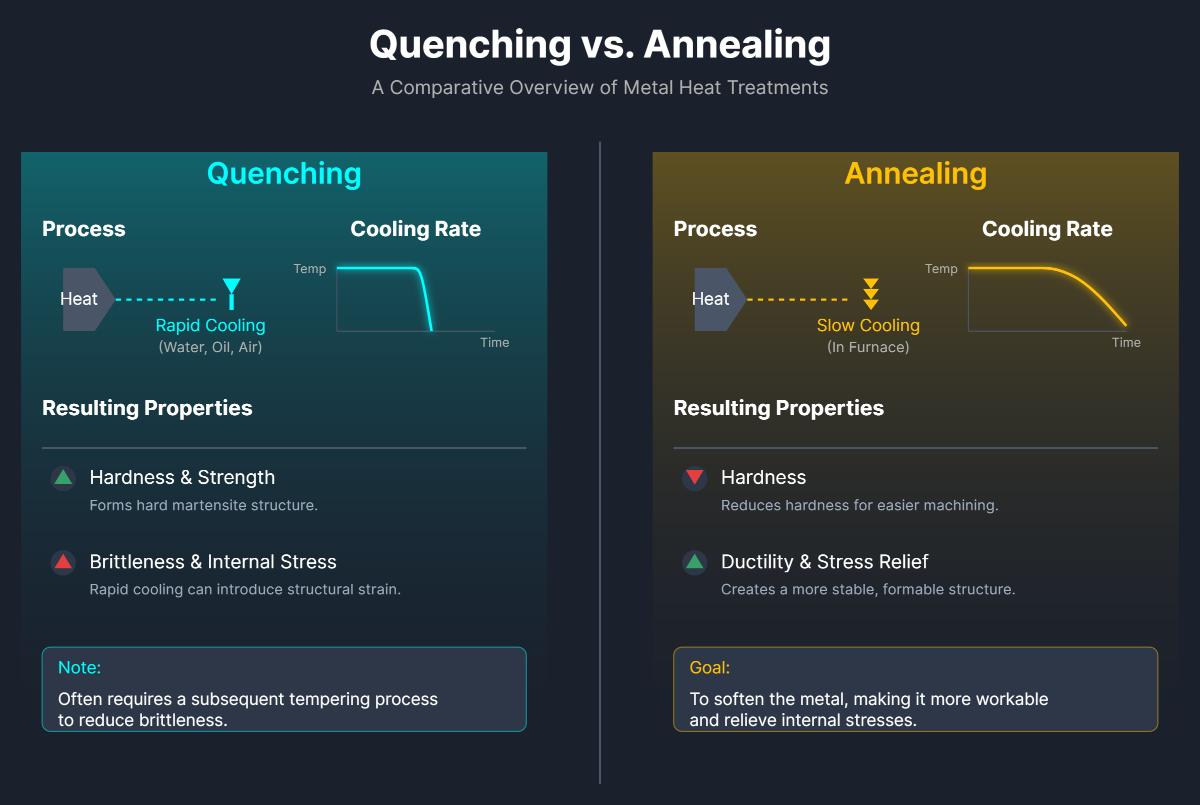 Understanding Quenching vs Annealing: A Comparative Guide - MFG Shop