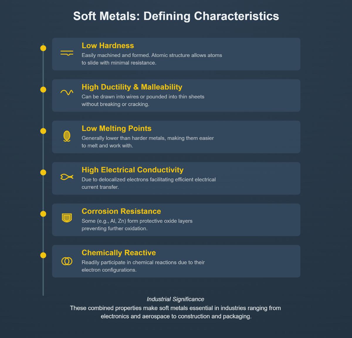 Understanding Soft Metals: Characteristics, Types, and Applications ...