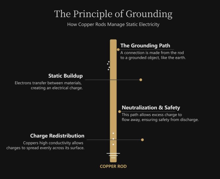 Understanding Static Electricity and Copper Rods - MFG Shop