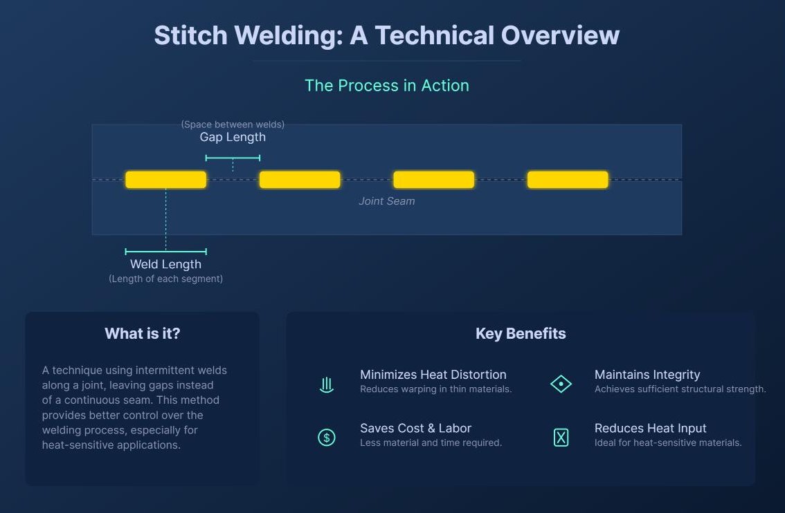 Understanding Stitch Welding: Uses, Benefits, and Techniques - MFG Shop