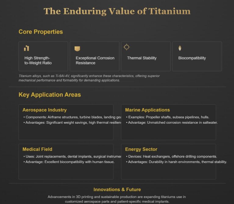 Understanding Titanium: Properties, Applications, and Comparisons - MFG ...