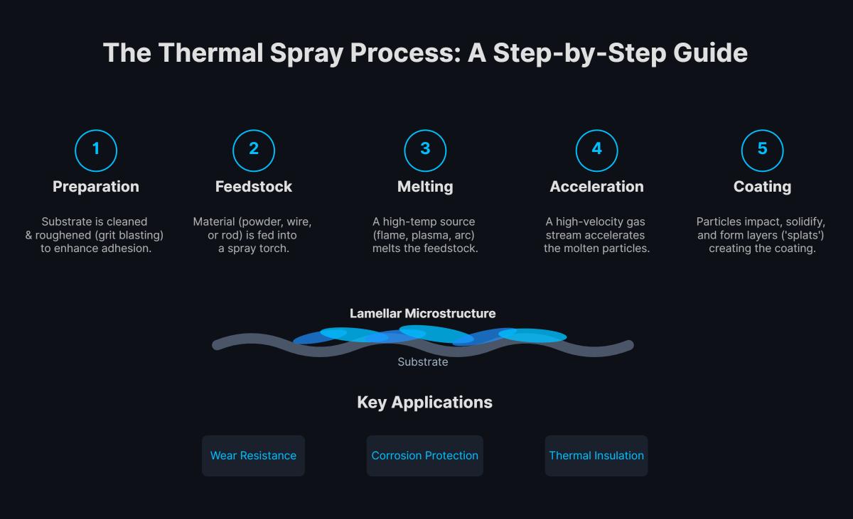 Understanding the Thermal Spraying Process: A Step-by-Step Guide - MFG Shop