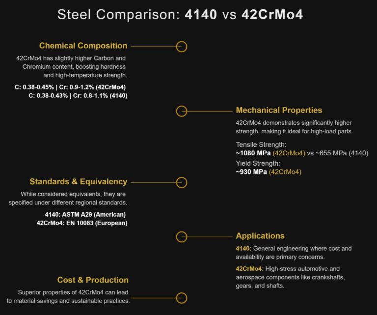 4140 vs. 42CrMo4: What's the Difference? - MFG Shop