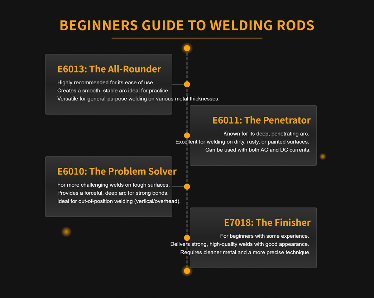 5 Best Welding Rods for Beginners: A Comprehensive Guide - MFG Shop
