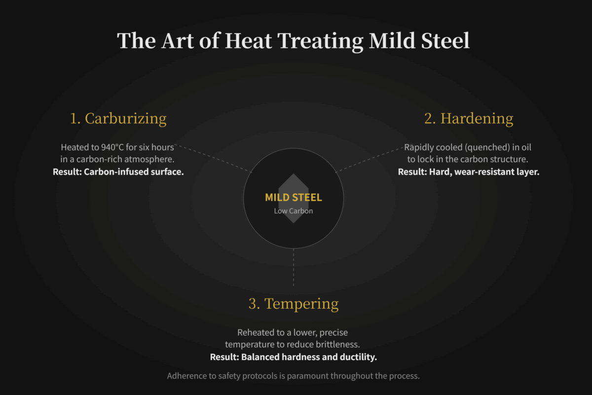 A Complete Guide to Heat Treating Mild Steel - MFG Shop